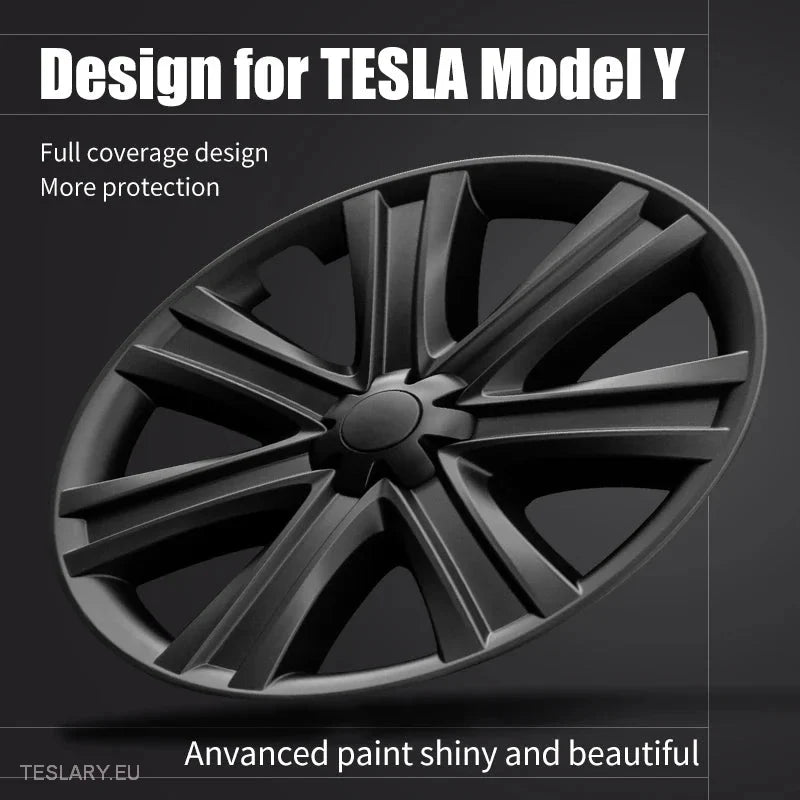 Transforme seu Tesla Model Y com capas de roda de lâmina de 19" para o ...